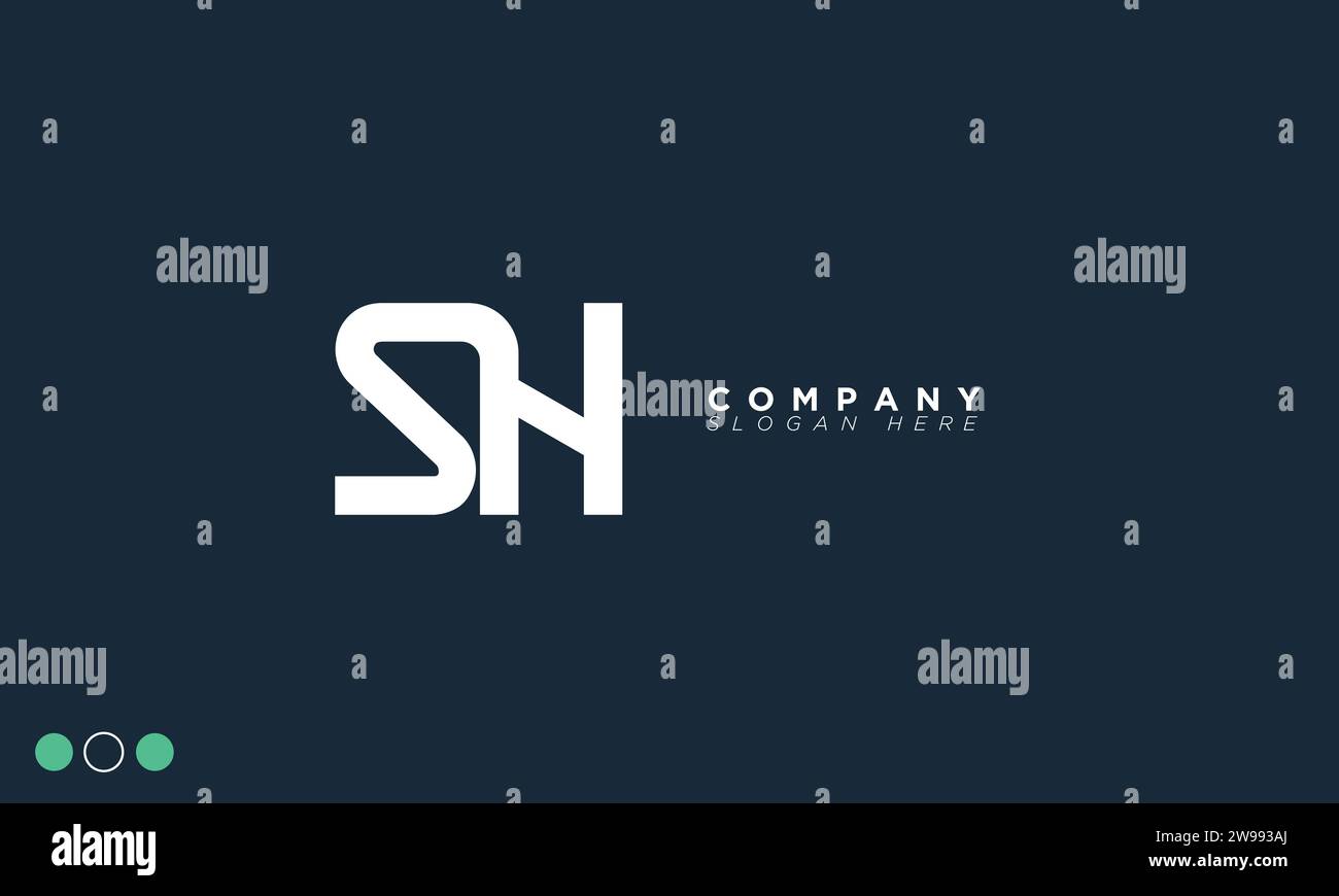 SH Alphabet letters Initials Monogram logo Stock Vector Image & Art - Alamy