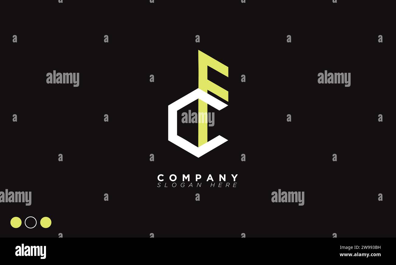 CF Alphabet letters Initials Monogram logo Stock Vector Image & Art - Alamy