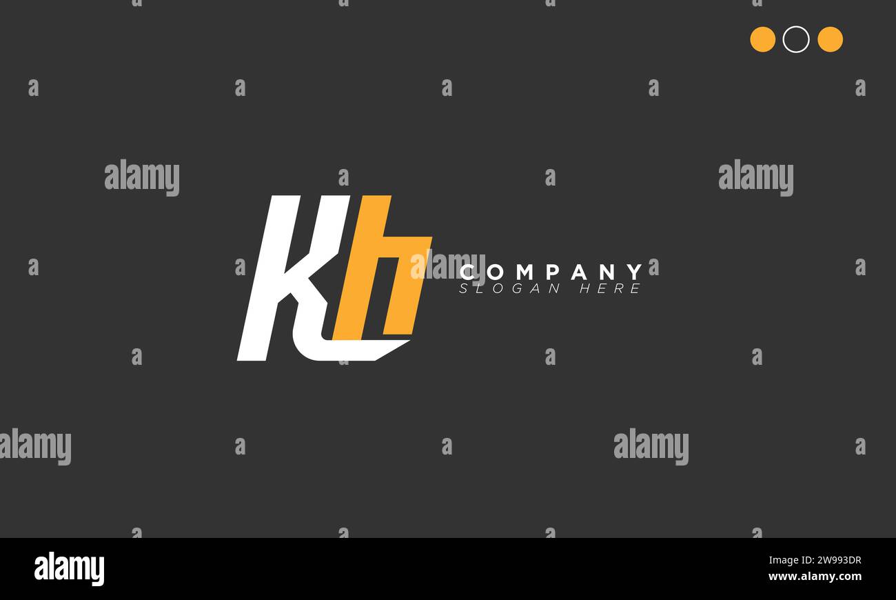 KH Alphabet letters Initials Monogram logo Stock Vector Image & Art - Alamy