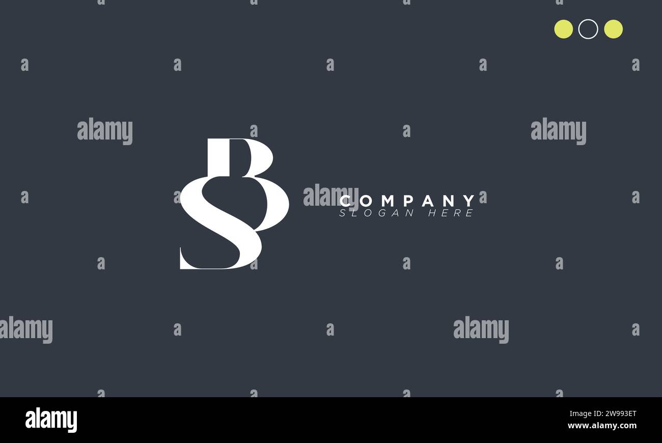 SB Alphabet letters Initials Monogram logo Stock Vector Image & Art - Alamy