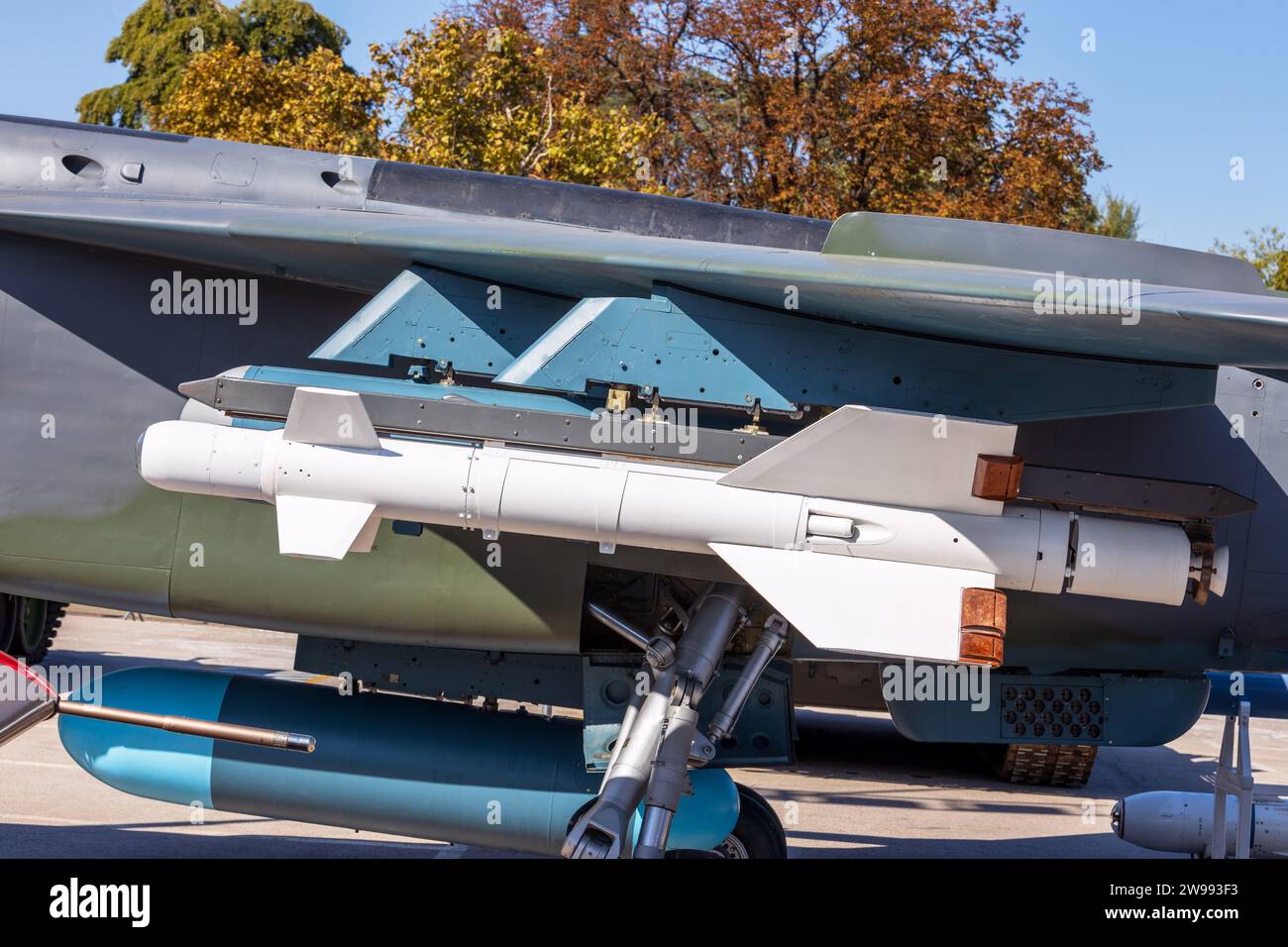 Air to ground guided missile Stock Photo - Alamy