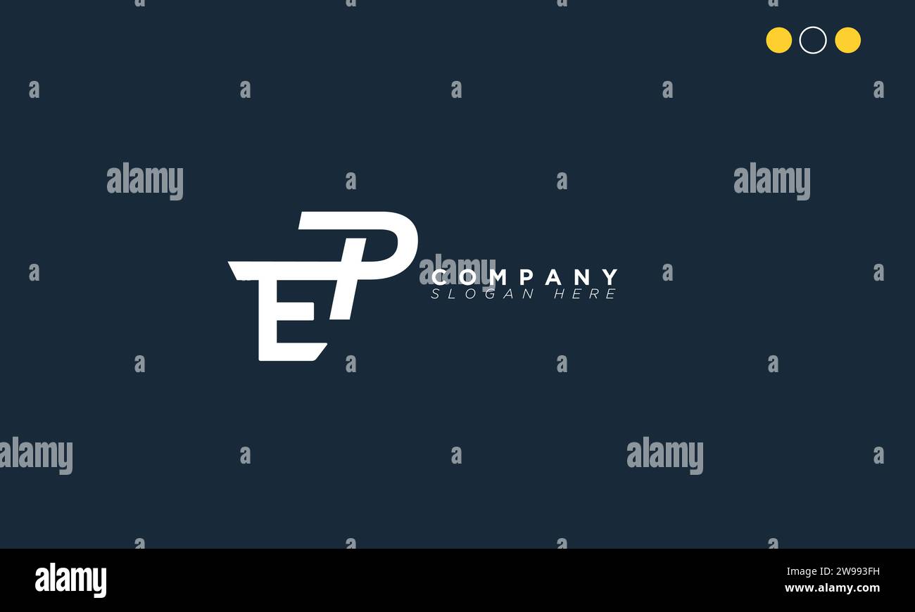 EP Alphabet letters Initials Monogram logo Stock Vector Image & Art - Alamy
