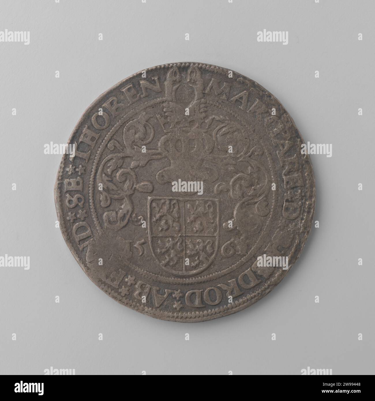 Daalder of 30 Stuiver by Margaretha van Brederode, Abdis van Thorn ...