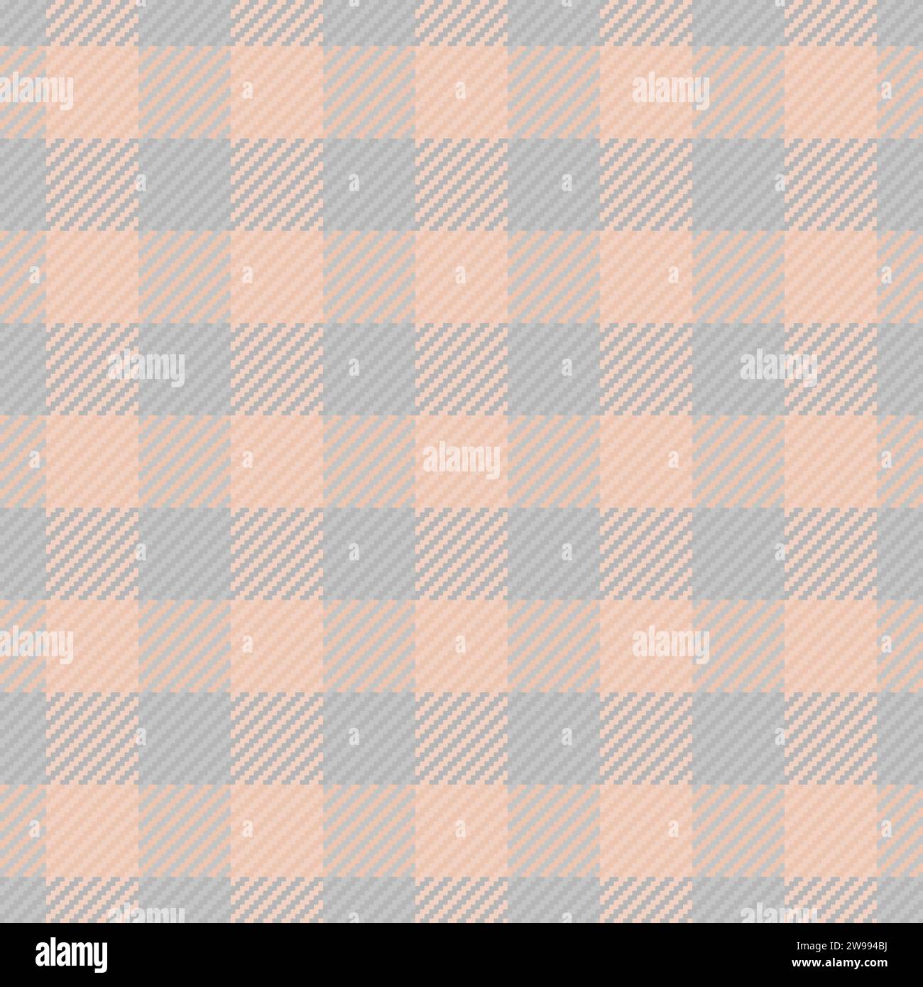 Tough check plaid textile, invite vector pattern background. Native ...