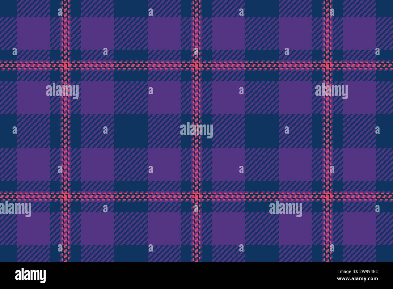 Textile seamless texture of check pattern background with a fabric plaid tartan vector in violet ...