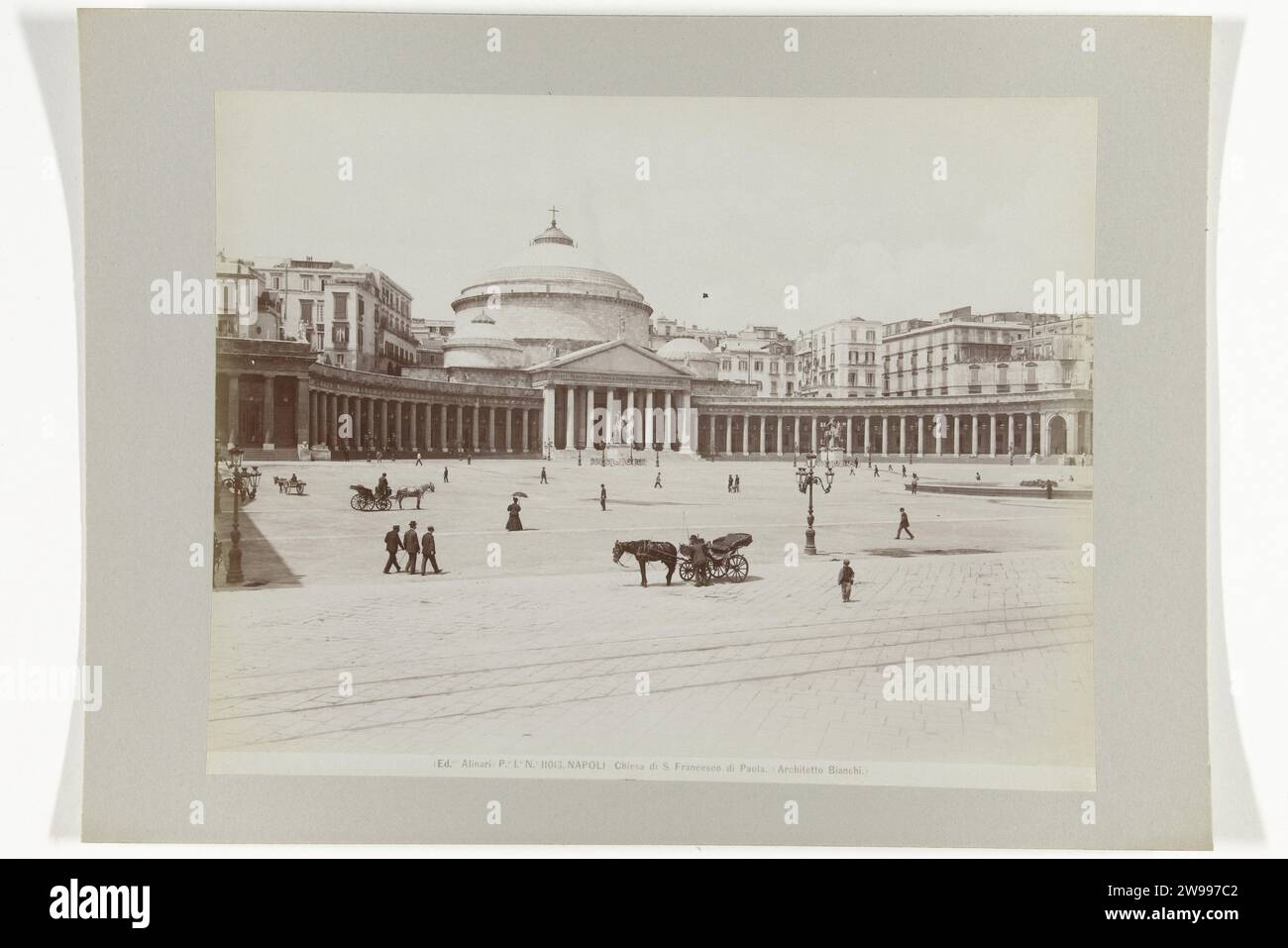 San Francesco di Paola, Fratelli Alinari, c. 1880 - c. 1895 photograph ...