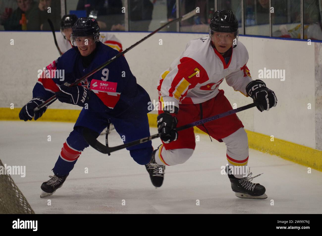 Dumfries, 14 December 2023. Carter-Kai Hamill playing for Great Britain ...