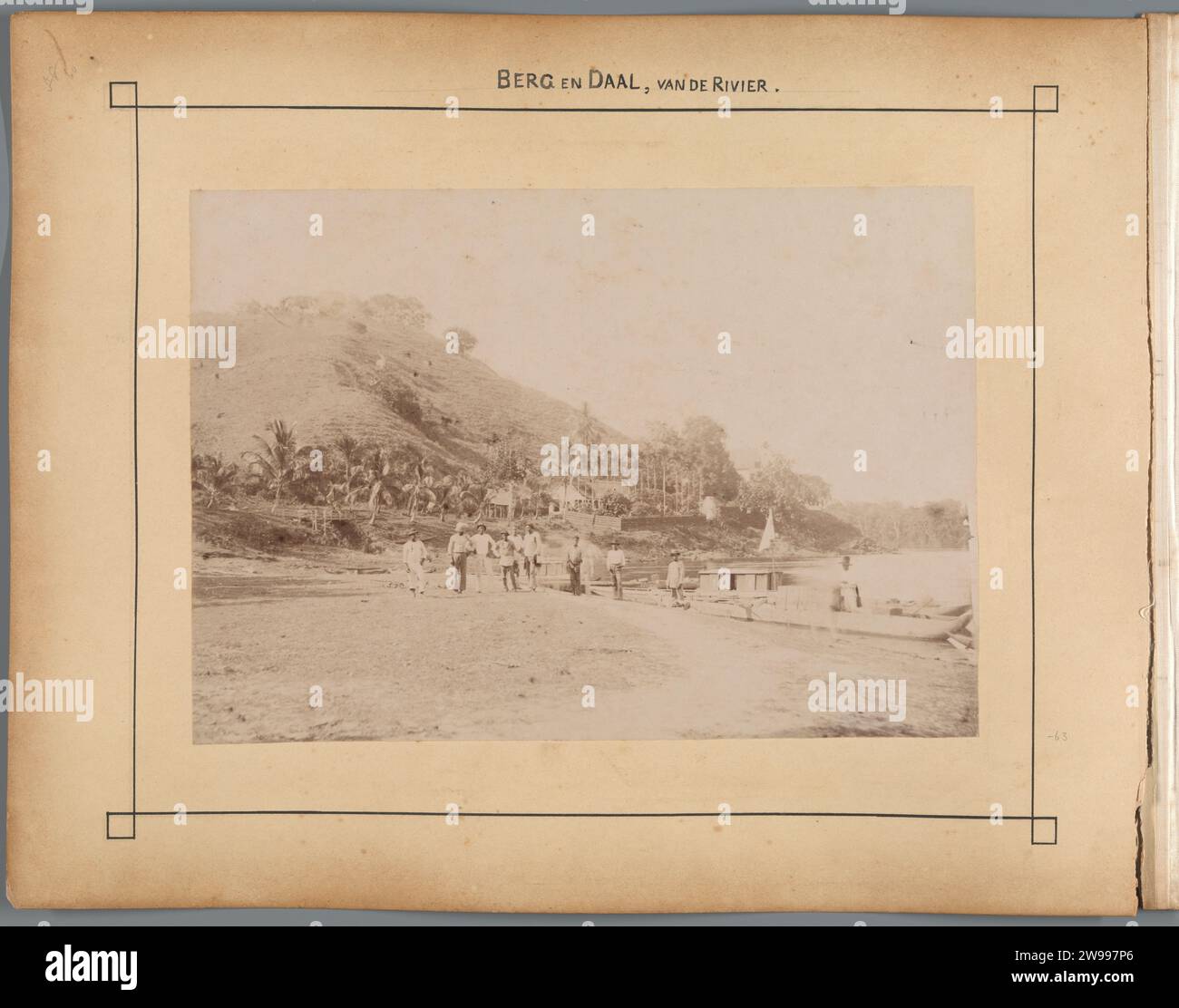 Berg en Daal, Van de River, Julius Muller, 1898 - 1902 photograph Berg ...