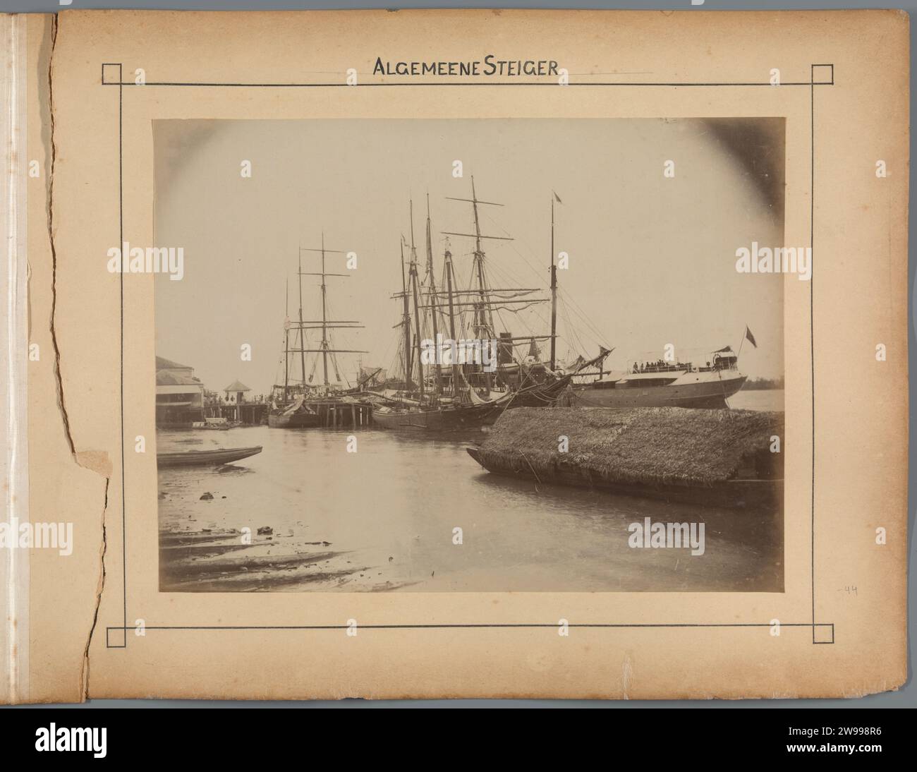 General Steiger, Julius Muller, 1898 - 1902 photograph Ships on the ...