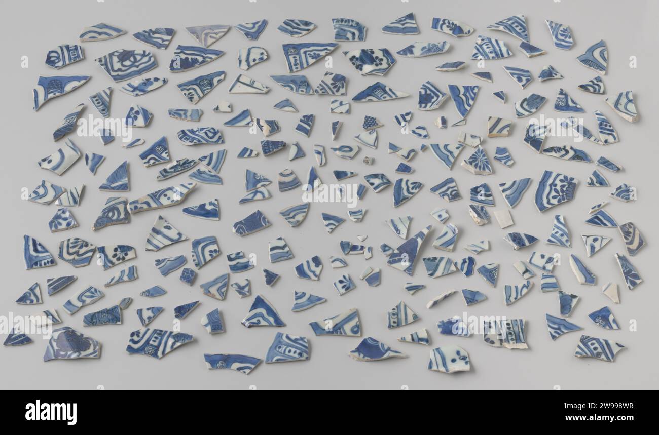 Porcelain Shards from V.O.C. ship De 'Witte Leeuw', Anonymous, Before ...