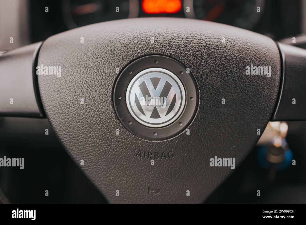 Vintage volkswagen dashboard hi-res stock photography and images - Alamy