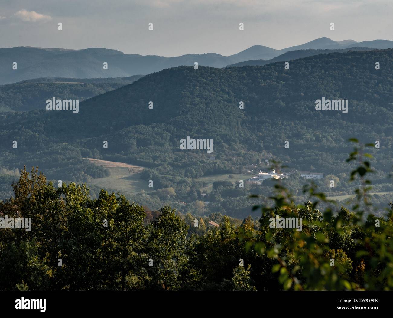 A breathtaking landscape of the Balkan Mountains in Gabrovo, Bulgaria ...