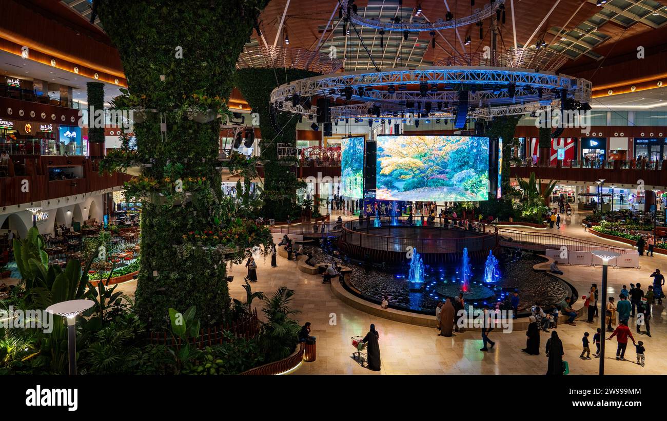 Doha,Qatar- December 12,2023 : The Mall of Qatar is a shopping mall ...