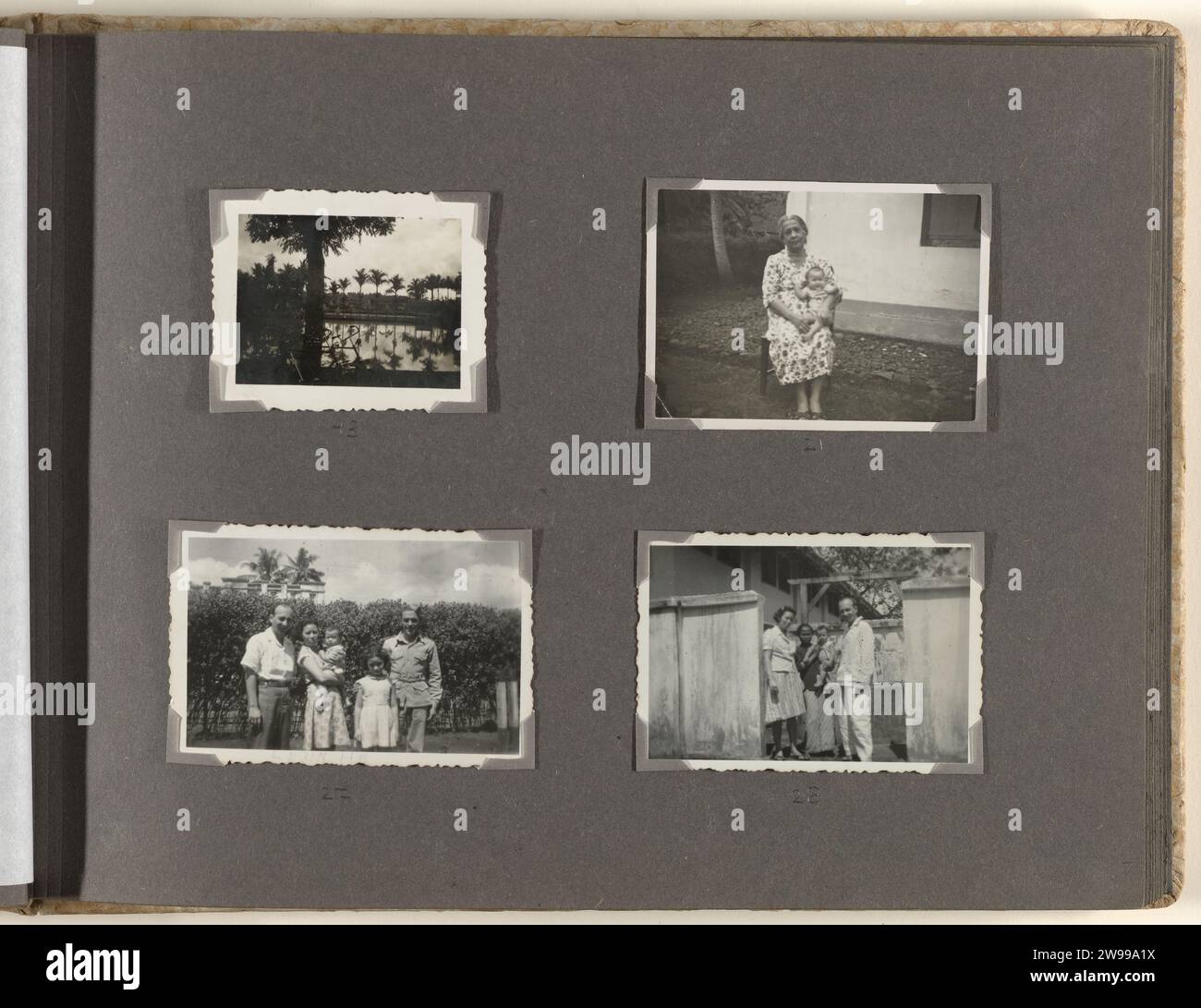 Family and children, Anonymous, 1946 - 1949 photograph Album magazine ...