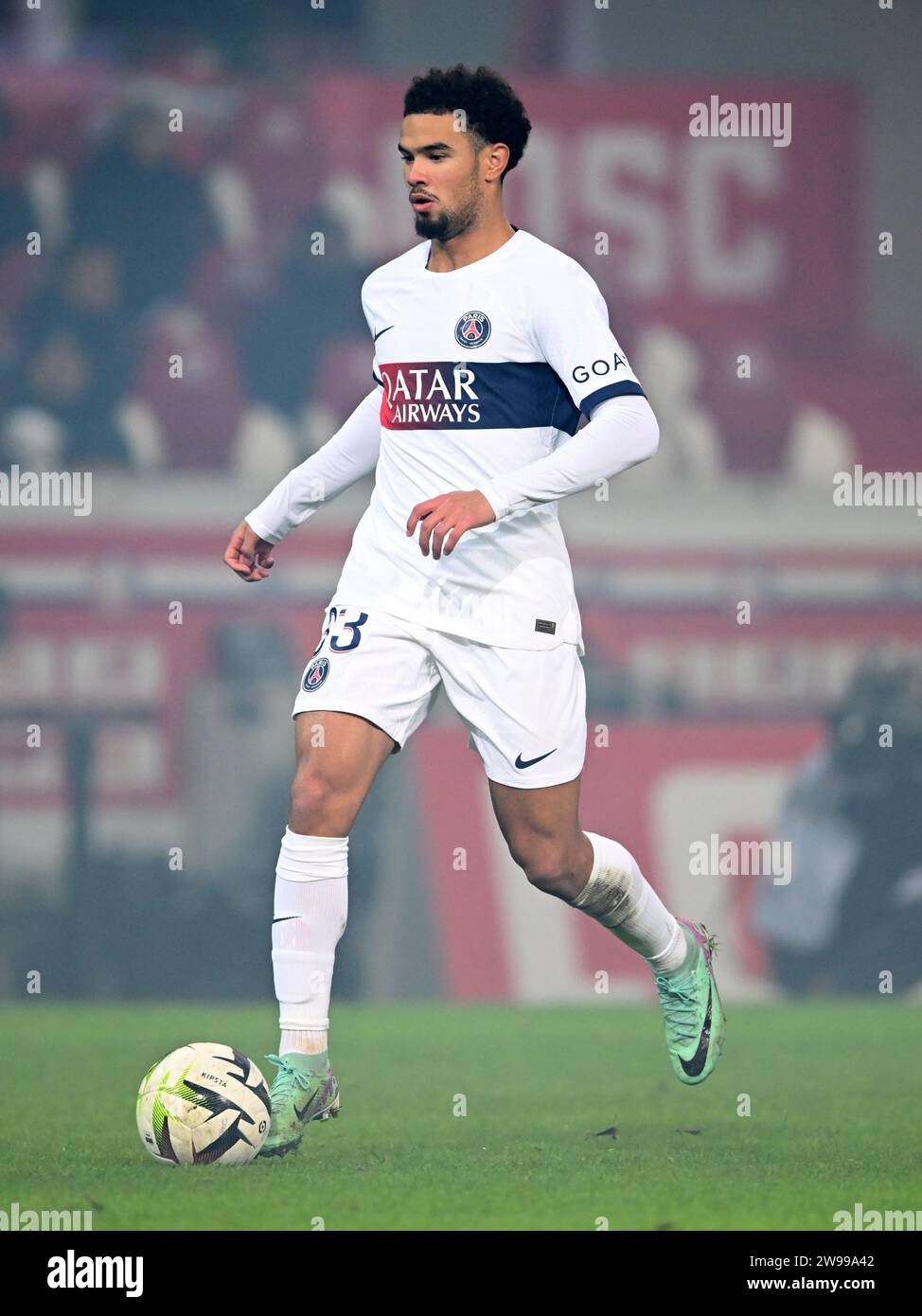 LILLE - Warren Zaire Emery of Paris Saint-Germain during the French ...