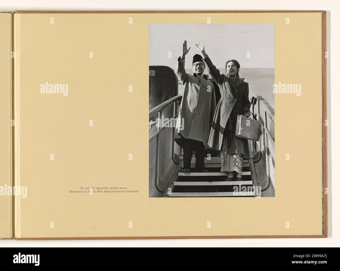 And with this cheerful gesture, Mrs. and Z.E. Drs Moh. Hatta Farewell ...