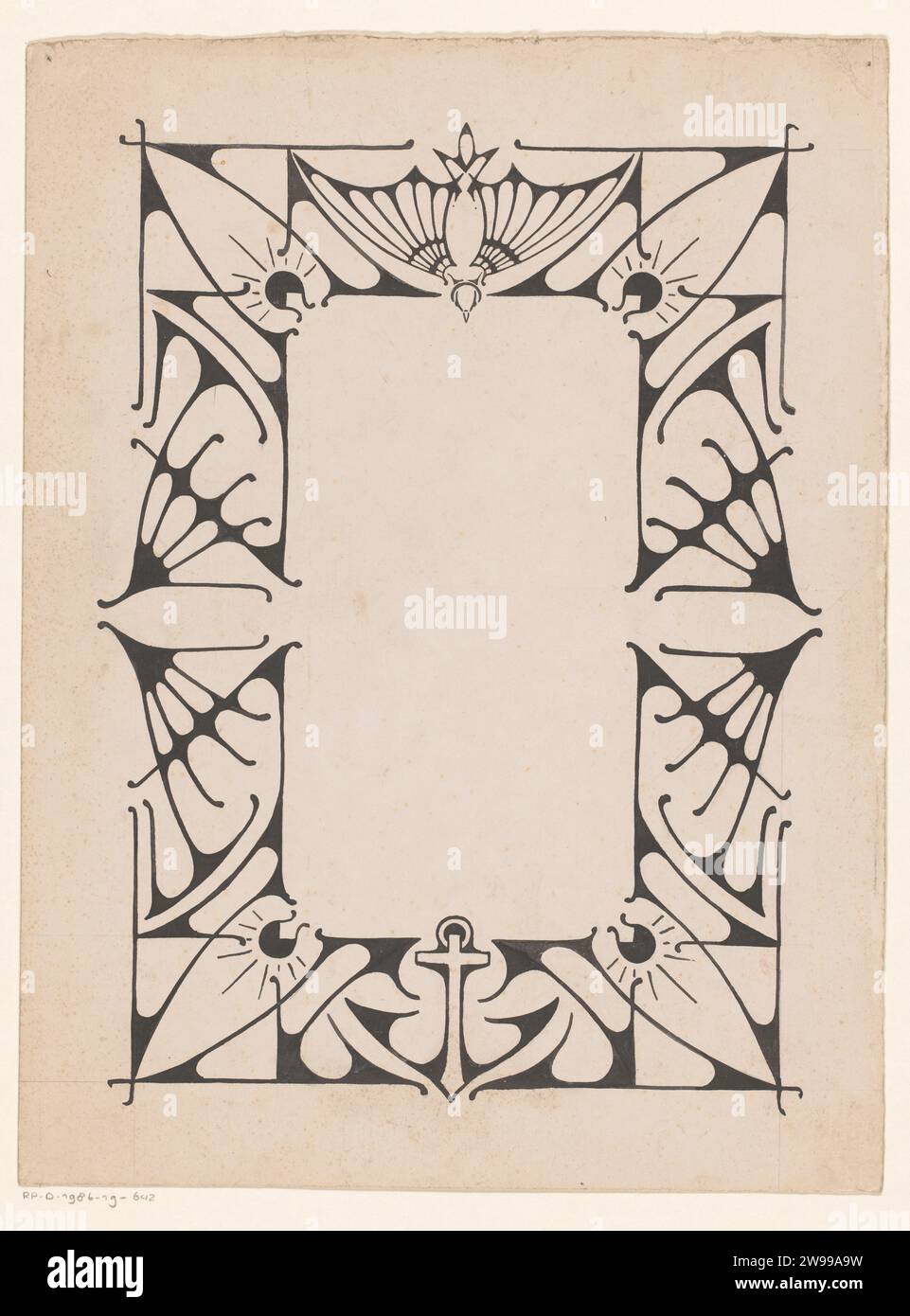 Design for the assignment magazine of: W. Zaalberg, De Rots on which we ...