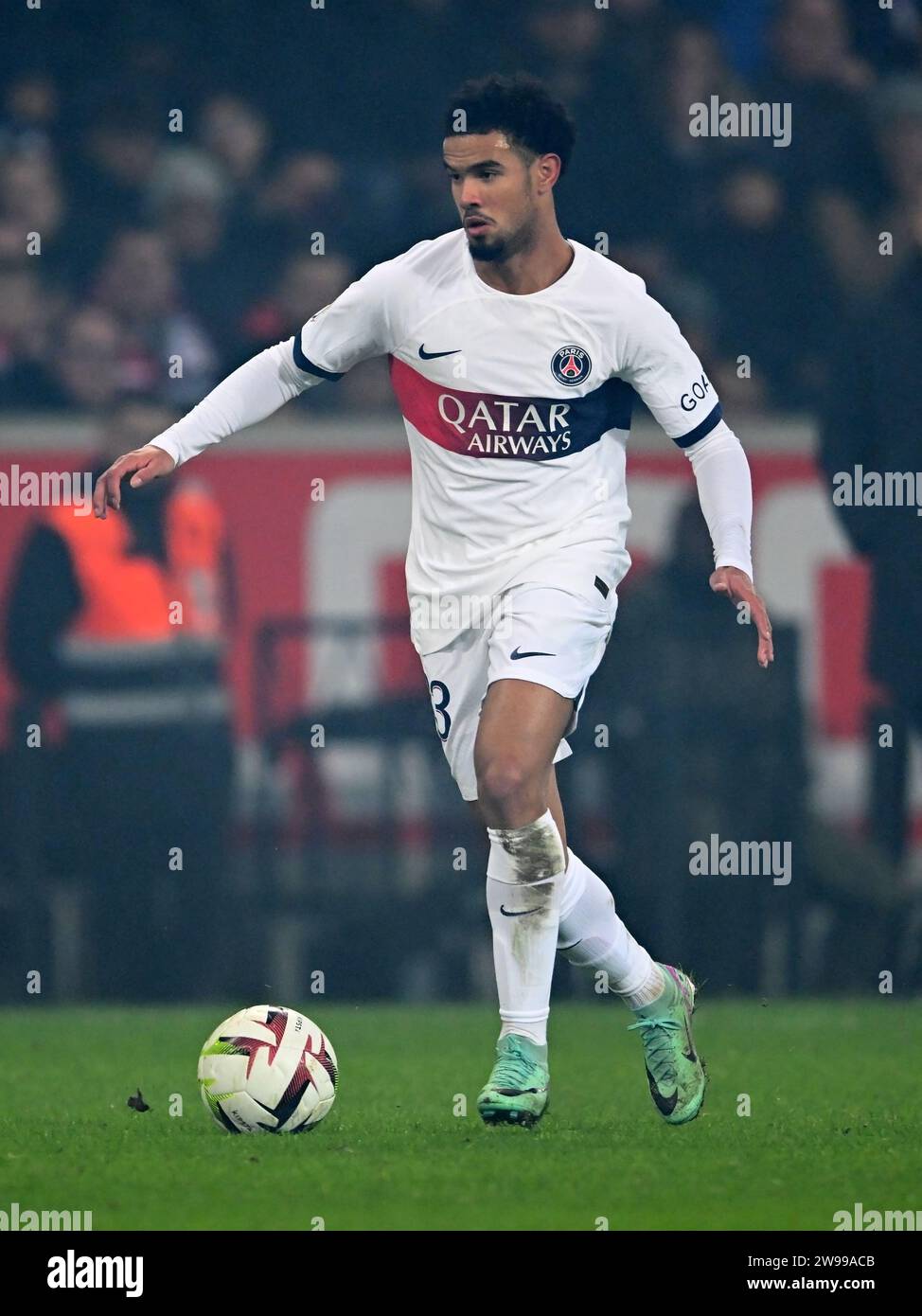 LILLE - Warren Zaire Emery of Paris Saint-Germain during the French ...