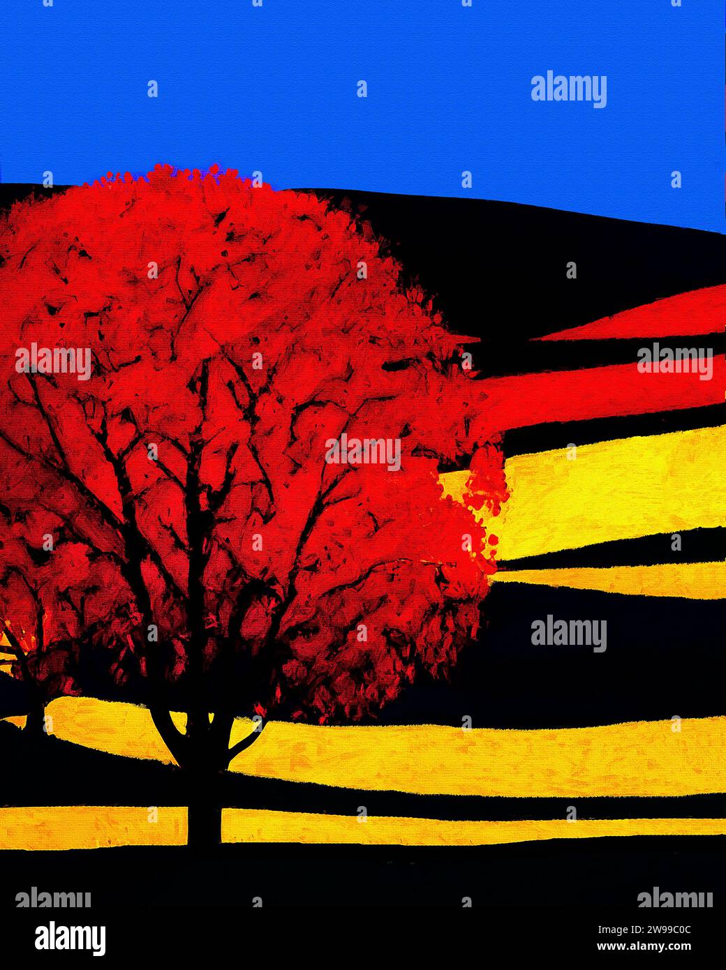 CONTEMPORARY ART: Autumnal Scene in the Cotswolds by Edmund Nagele FRPS ...