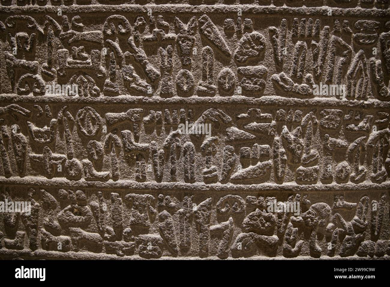 Old Carving in Museum of Anatolian Civilizations, Ankara City, Turkiye ...
