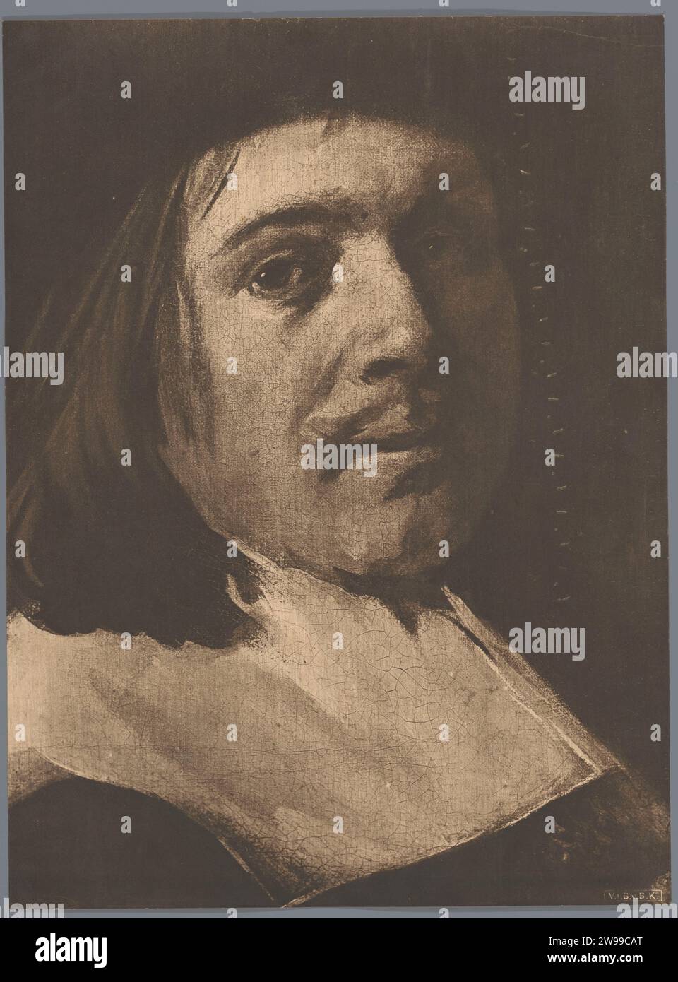 Portrait of a man with a collar, c. 1875 - c. 1900 photograph ...