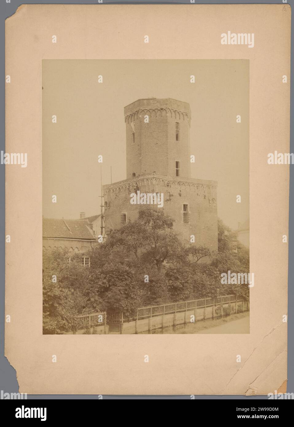 View of the Drogenapstoren in Zutphen, c. 1875 - c. 1900 photograph ...