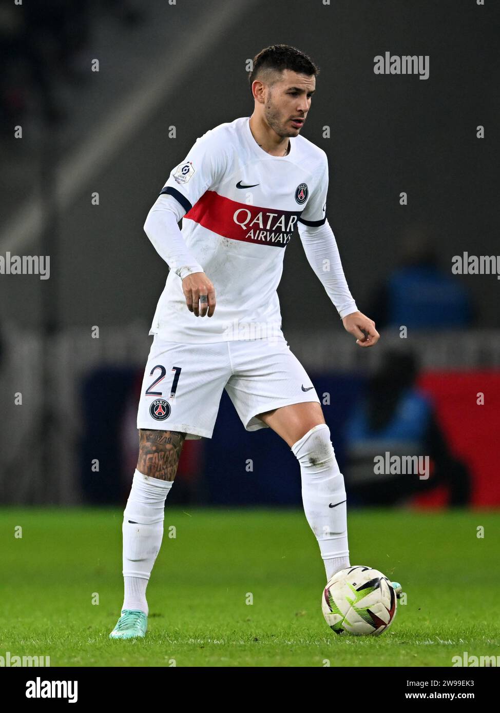 LILLE - Lucas Hernandez of Paris Saint-Germain during the French Ligue ...