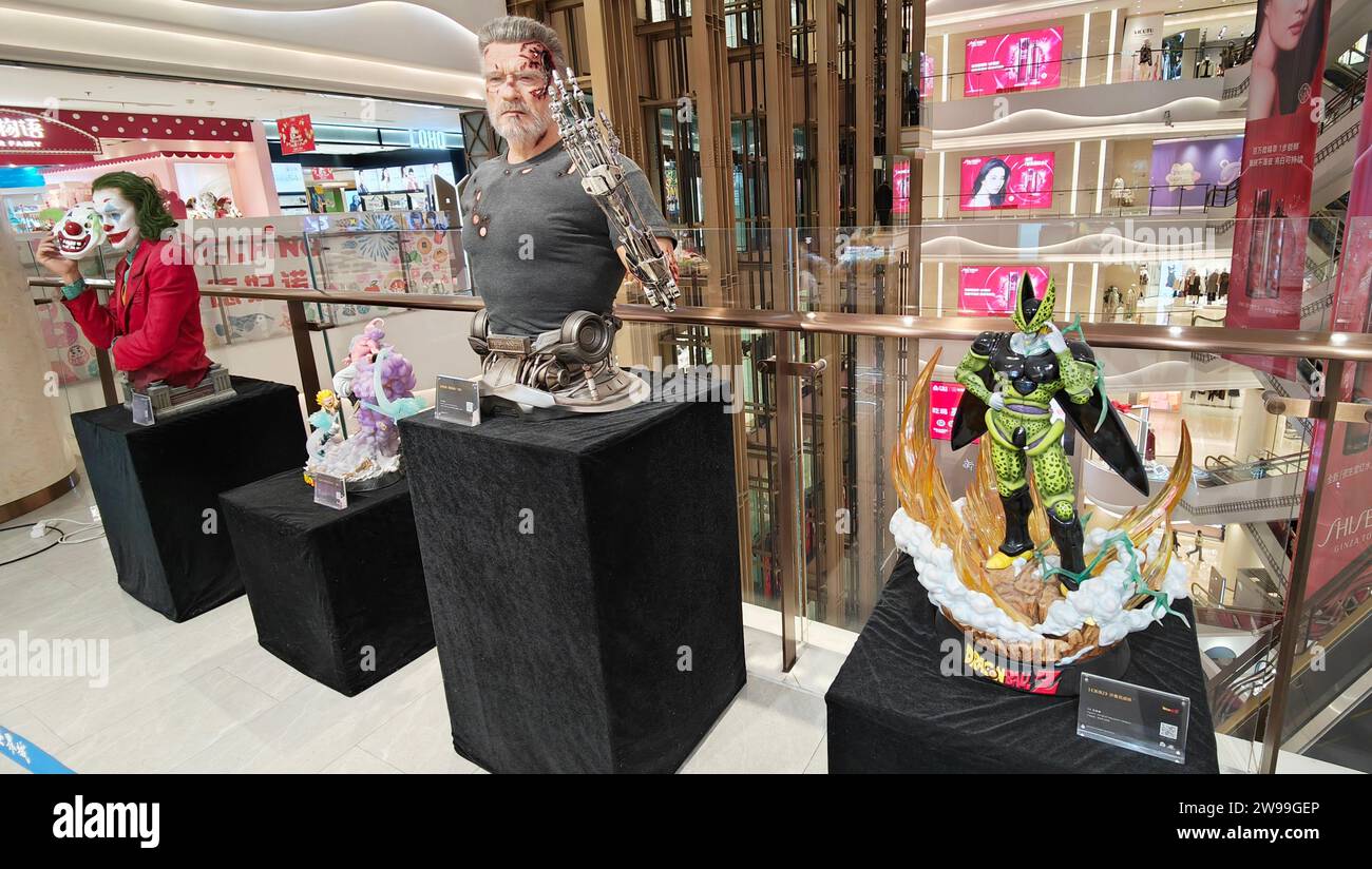 SHANGHAI, CHINA - DECEMBER 21, 2023 - Infinity Studio's IP collection ...