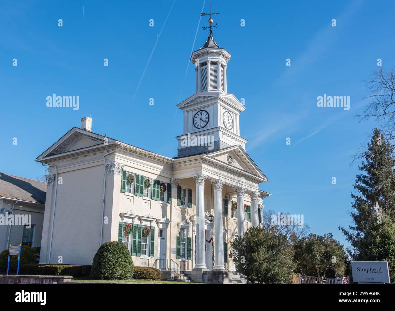 Historic Shepherd University, West Virginia USA Stock Photo - Alamy