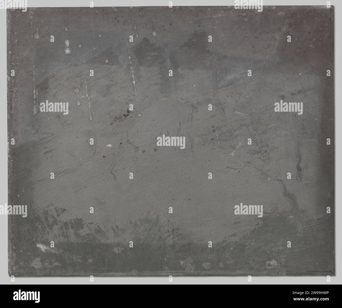 Hilly landscape, c. 1891 Amsterdam zinc etching Stock Photo - Alamy
