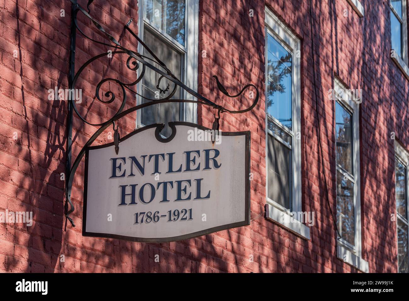The Historic Entler Hotel, Shepherdstown West Virginia USA Stock Photo ...