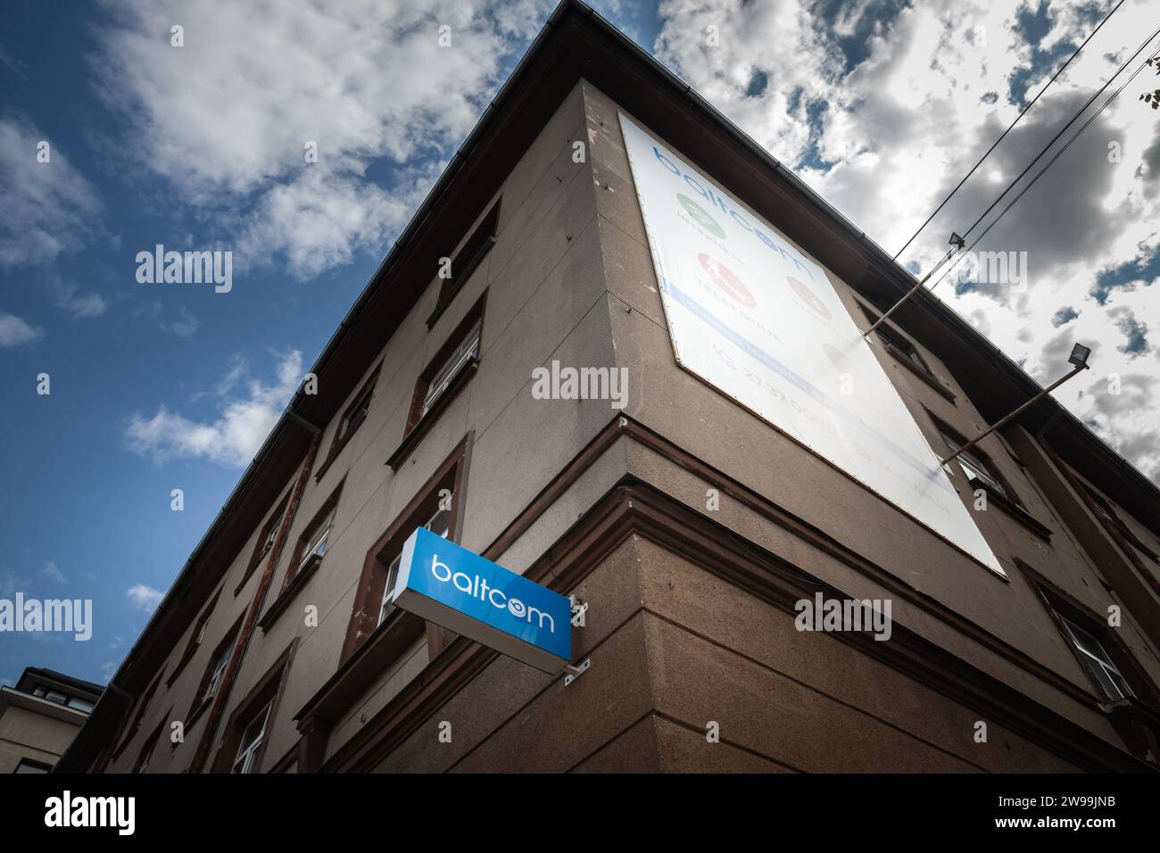 Baltcom logo hi-res stock photography and images - Alamy