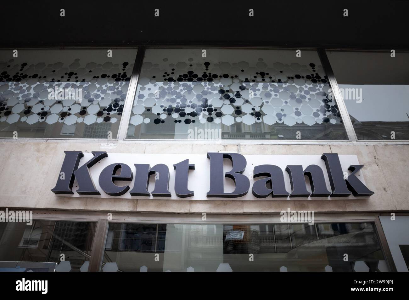 Picture of a sign with the logo of Kentbank on their local office in ...