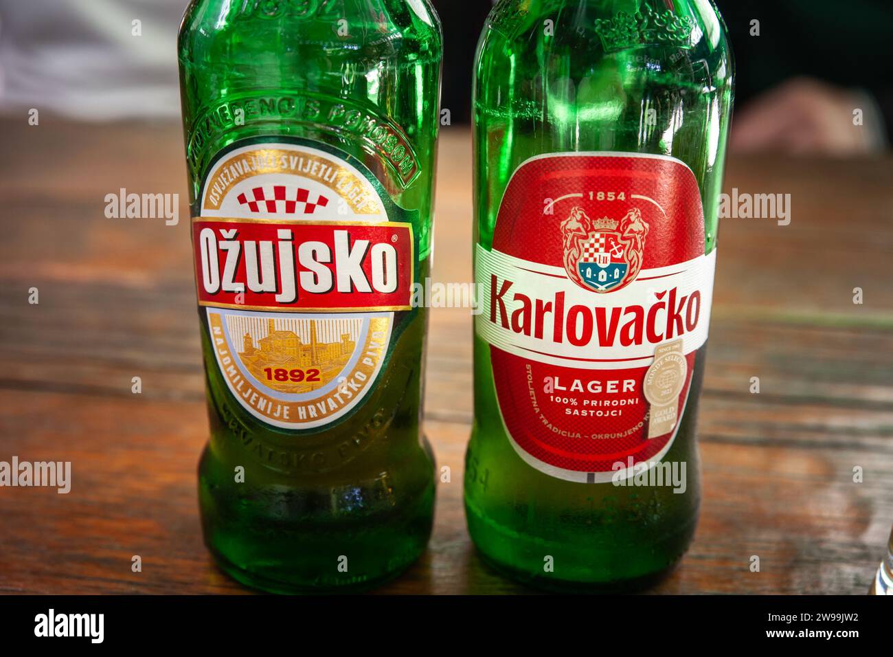 Ozujsko pivo beer hi-res stock photography and images - Alamy