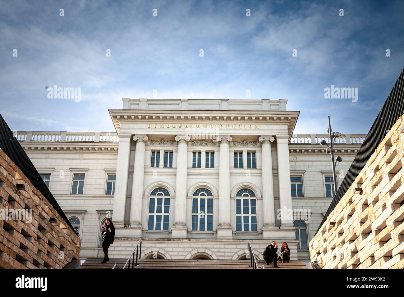 Picture of the Bundesbahndirektion Wupptertal. The Reichsbahndirektion ...