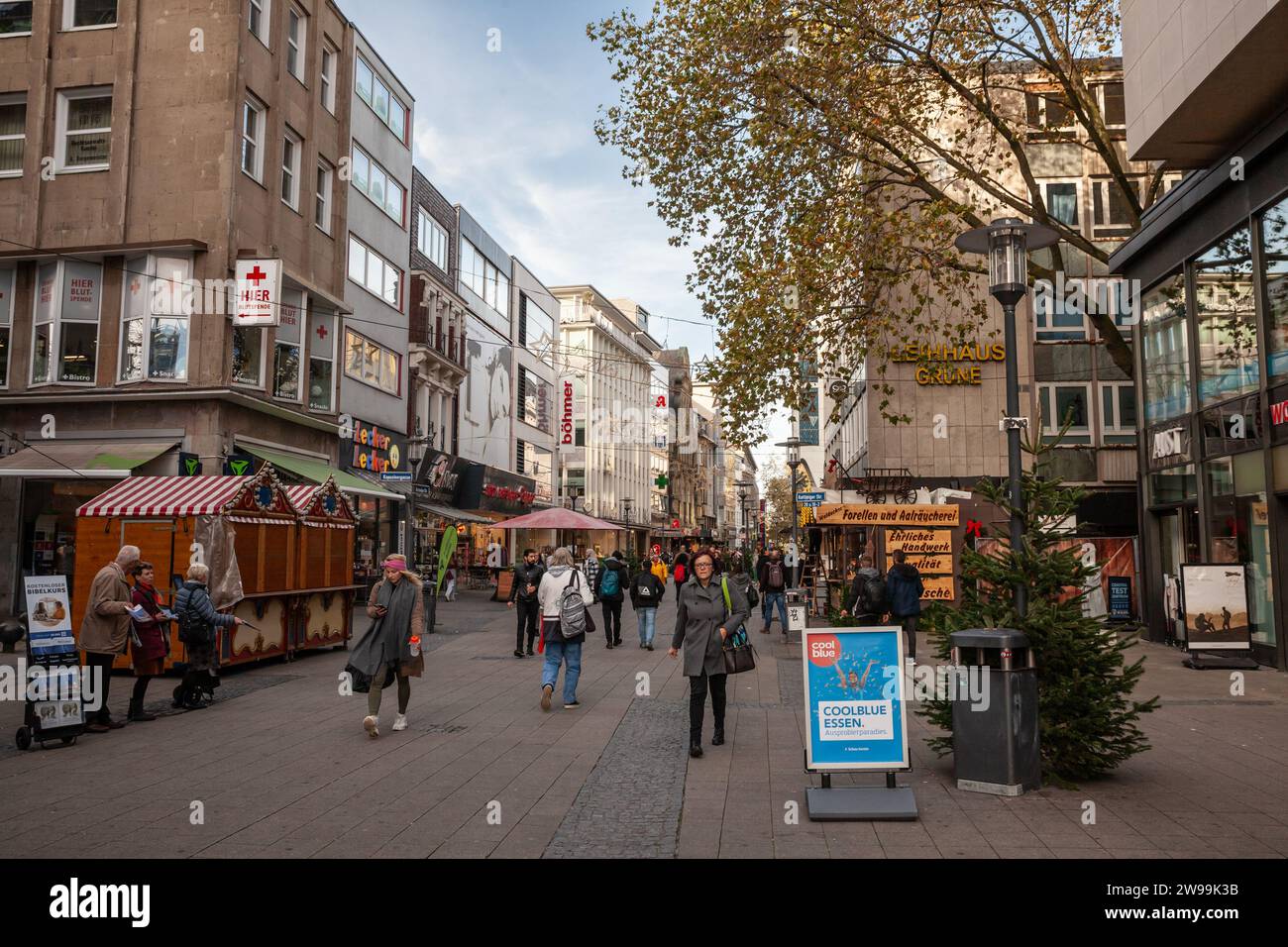 In the city center of essen hi-res stock photography and images - Alamy