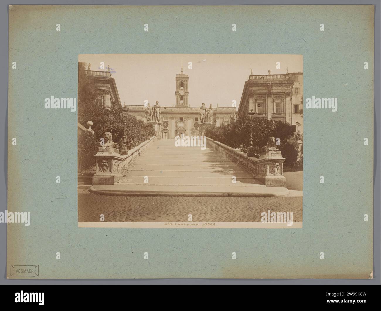 Capitol in Rome, Italy, Anonymous, 1851 - 1900 photograph Rome ...