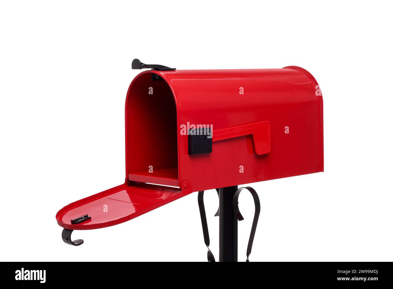 Red mailbox design Cut Out Stock Images & Pictures - Alamy