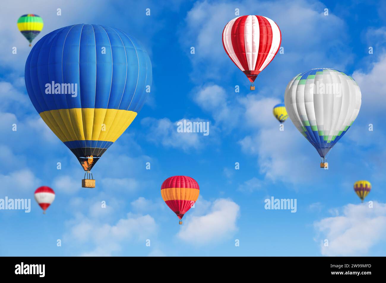 Balloons texture in cloudy hi-res stock photography and images - Alamy