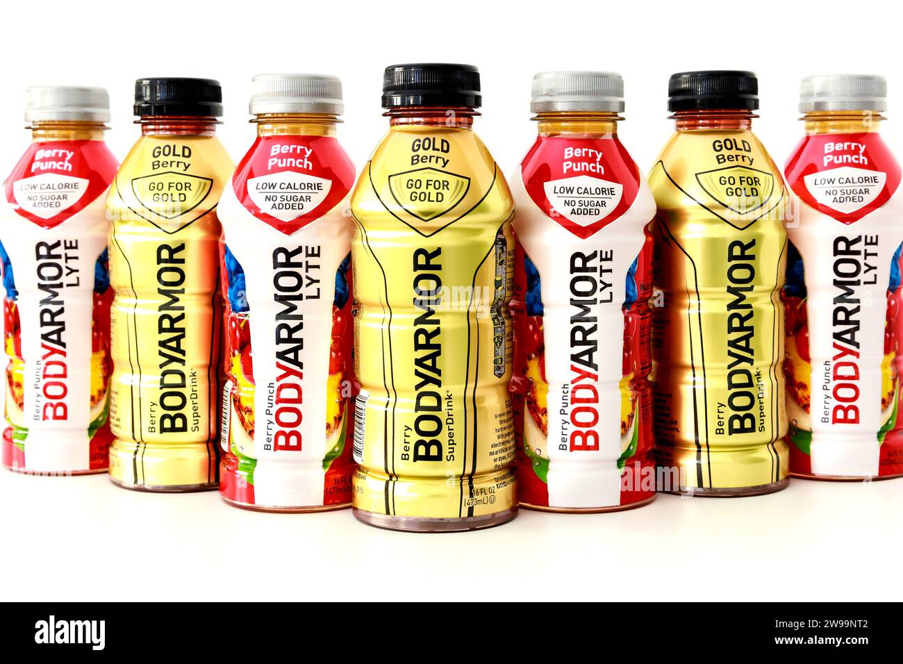 Electrolyte-enriched Bodyarmor sports drinks Stock Photo - Alamy