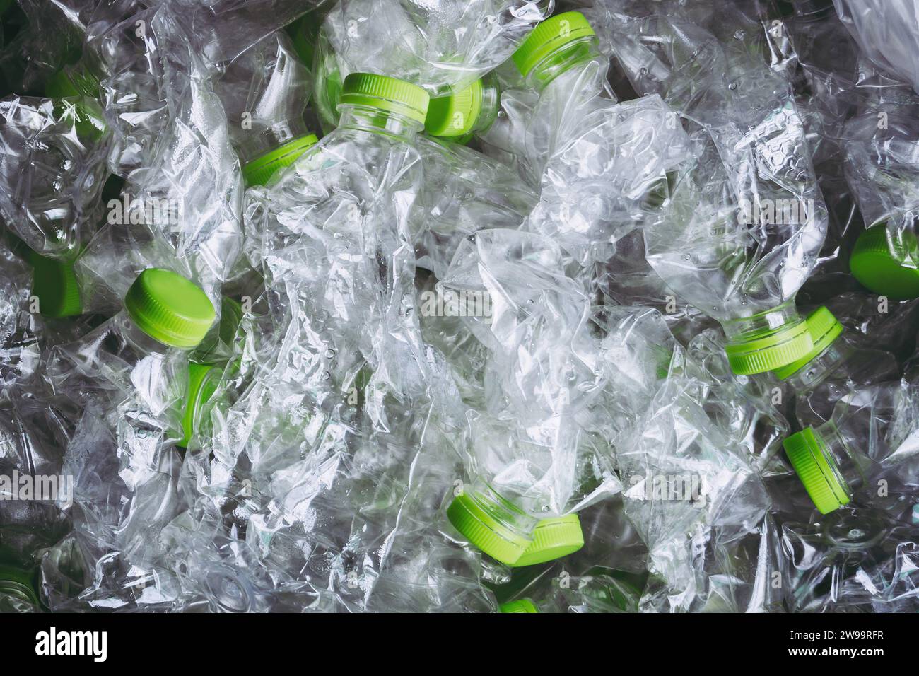 plastic bottles recycle background concept Stock Photo - Alamy