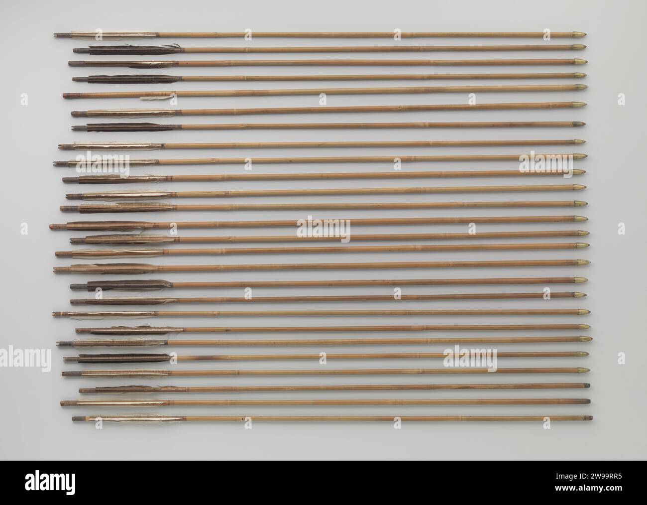 26 arrows, c. 1650 - c. 1679 26 arrows from wooden arrow cooker from ...