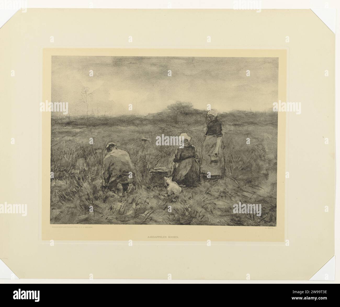 Steam stone printing company Senefelder, 1903 - 1920 photograph Photo ...