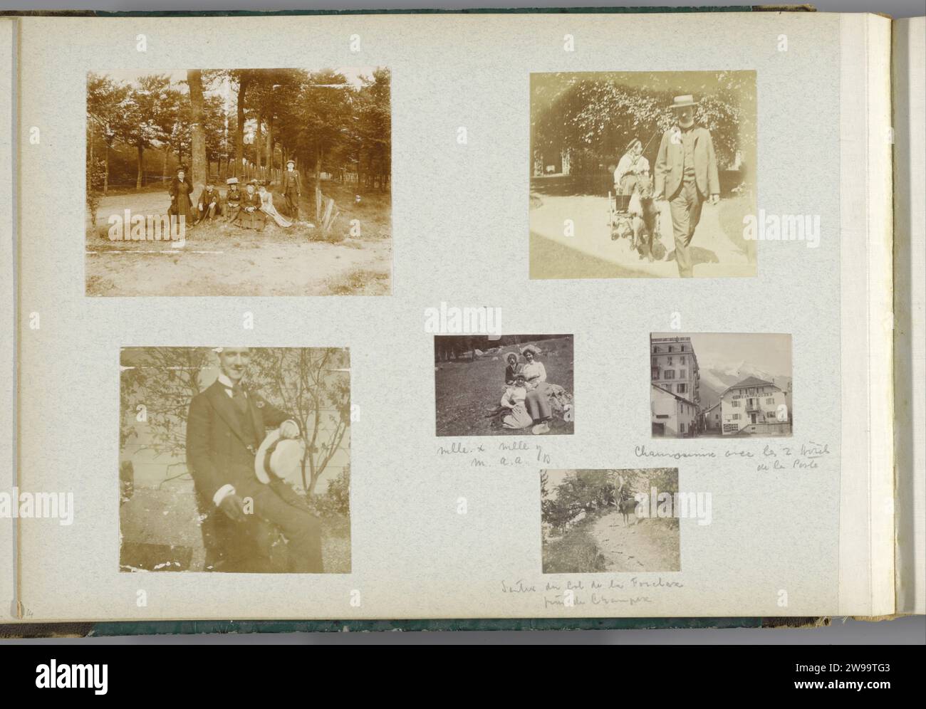 Album magazine with six photos, Andries Augustus Boom, c. 1900 - c ...