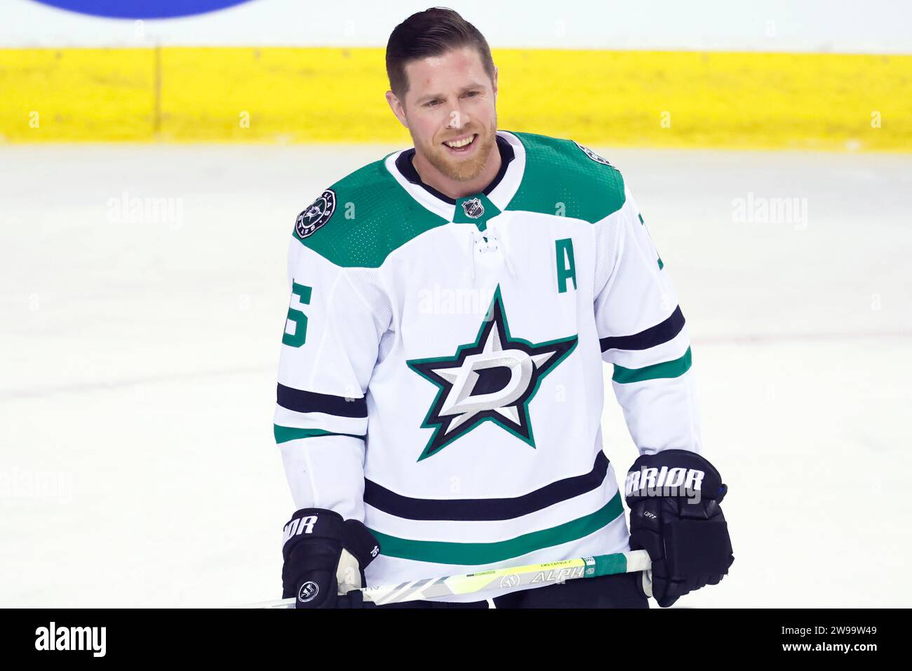NHL profile photo on Dallas Stars player Joe Pavelski at a game against ...