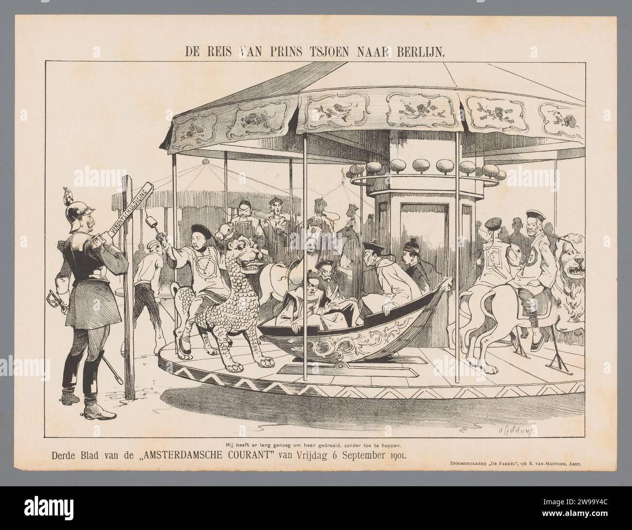 The journey from Prince Cheen to Berlin, Petrus van Geldorp, 1901 ...