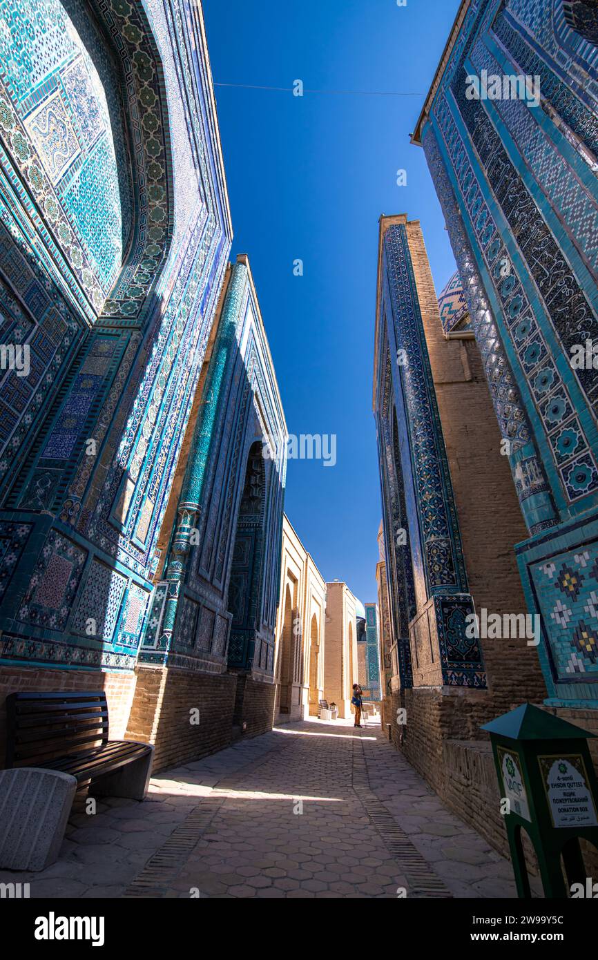 JUNE 24, 2023, SAMARKAND, UZBEKISTAN: Beautiful Historical cemetery of ...