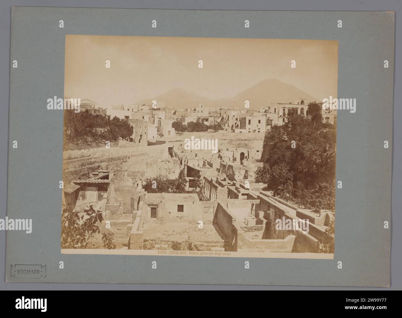 View of Herculaneum, Giacomo Brogi (attributed to), 1864 - 1881 ...