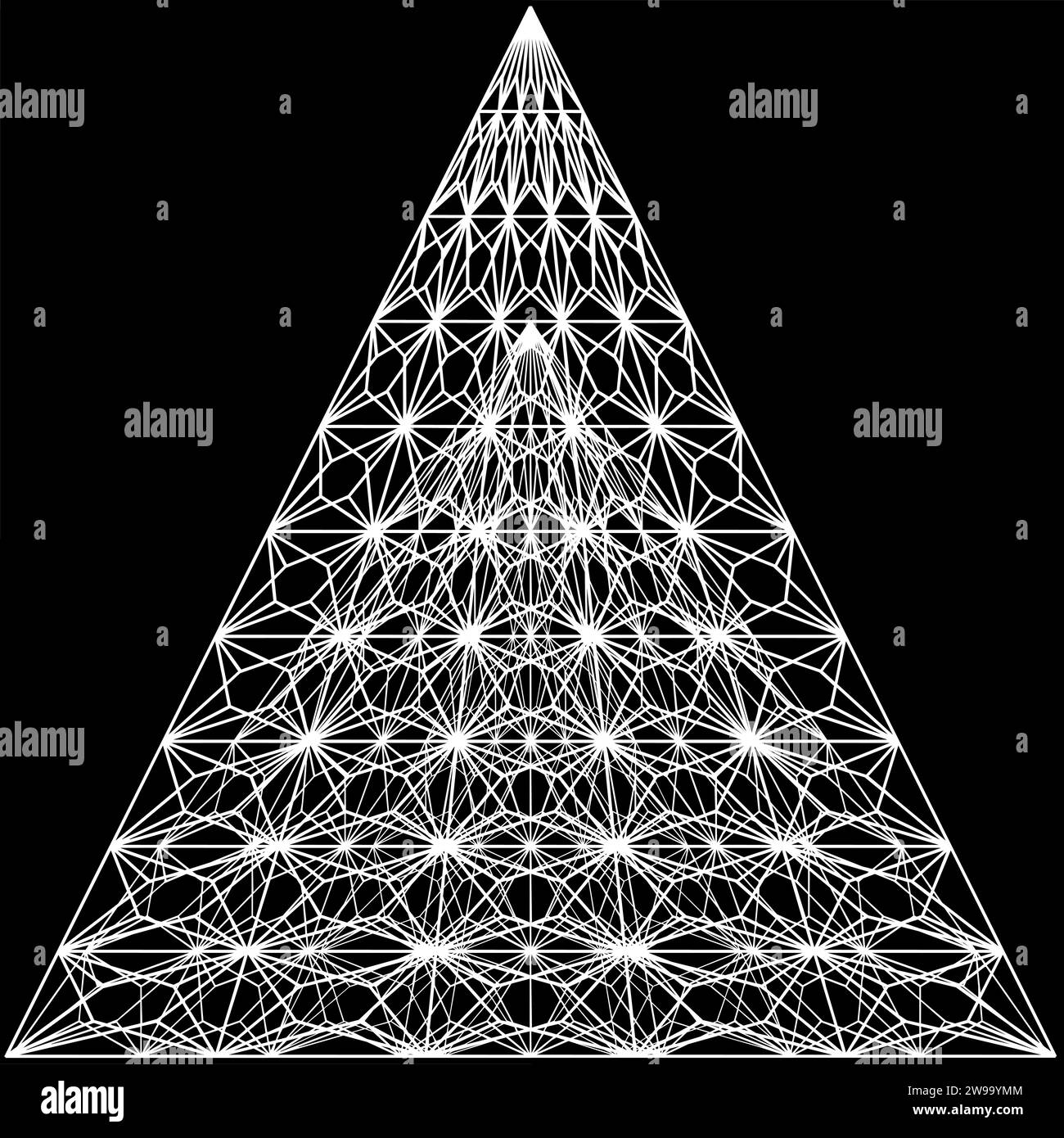 Abstract Construction Structure Vector. A Vector Illustration Of ...