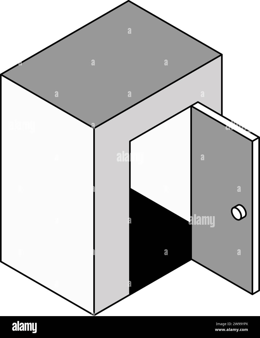 Illustrated guide to soundproof rooms for noise reduction in rental properties, Vector ...